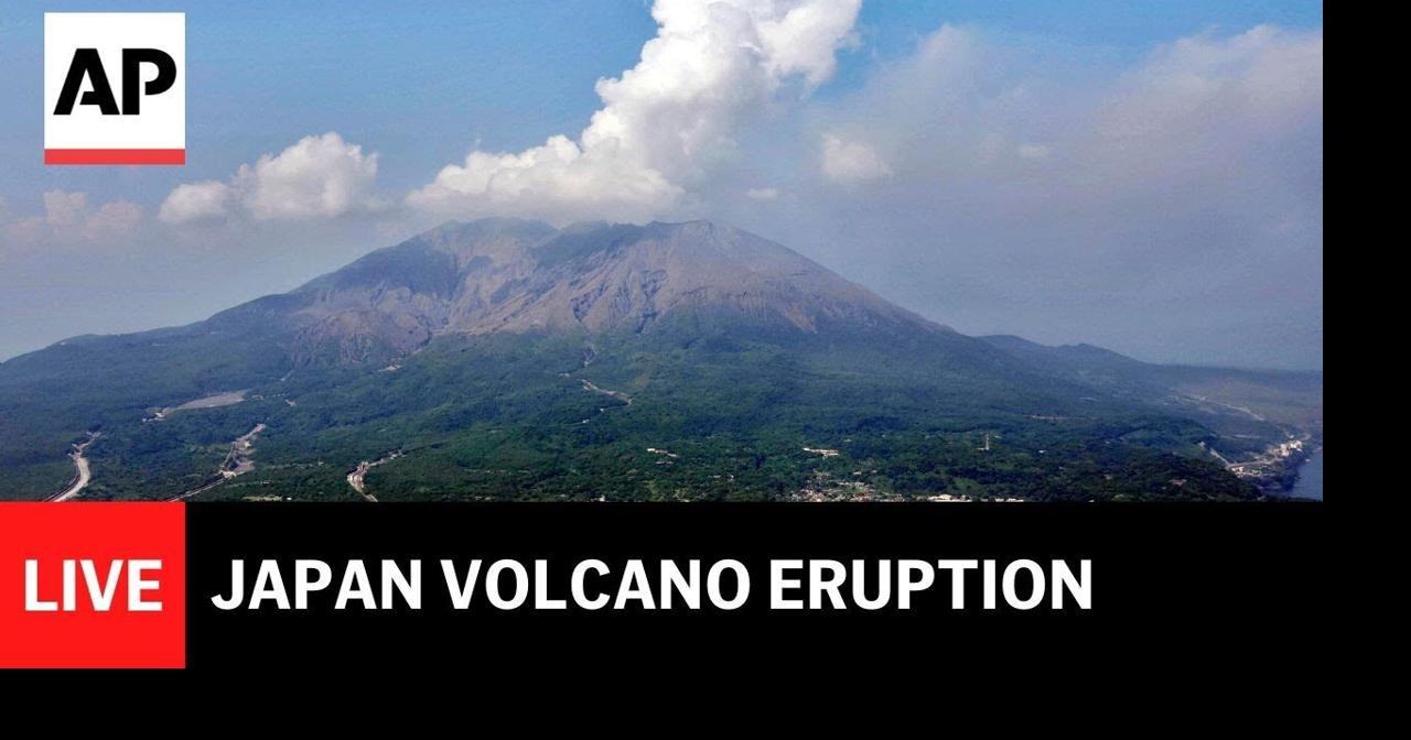 LIVE: Volcano in Japan spews ash and smoke after eruption ...