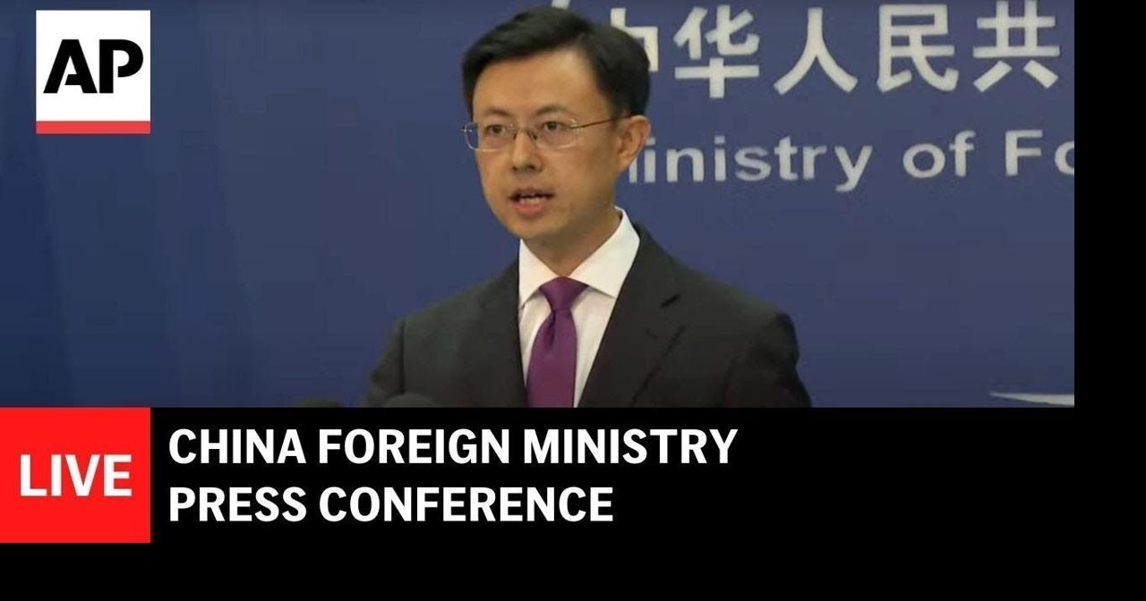 LIVE: China foreign ministry press conference | | swiowanewssource.com