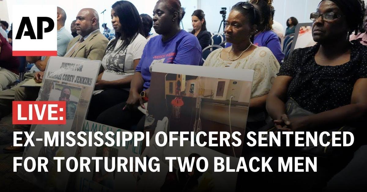 Live Sentencing Of 6 Former Mississippi Law Officers For Torture Of 2