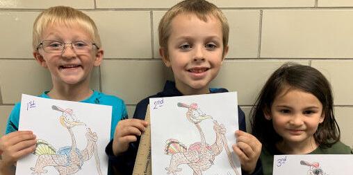 Turkey Coloring Contest Winners announced | Atlantic | swiowanewssource.com