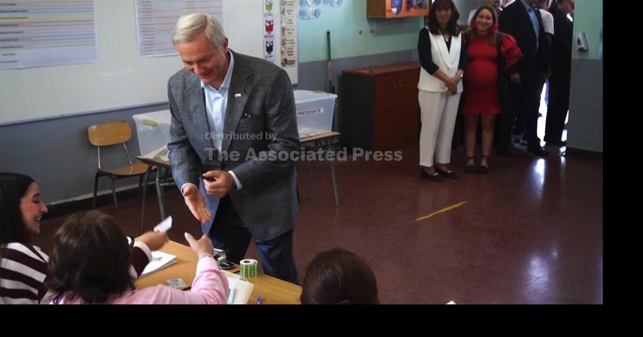 Presidential hopefuls Kast, Jara and Kaiser cast their ballots in Chile ...