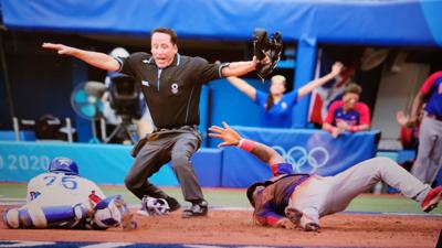Kevin Sweeney, son of Atlantic residents, umpires at 2020 Olympic Games ...
