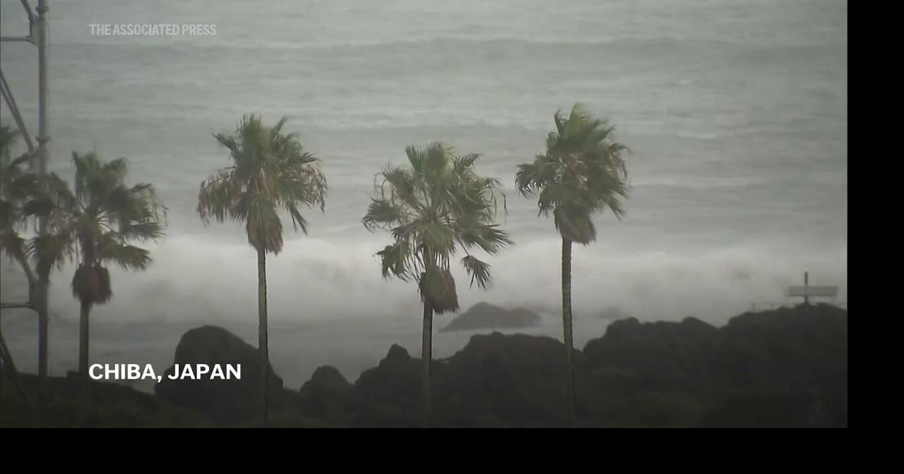 Warnings in Japan as Typhoon Ampil swerves nearby bringing rainstorms ...