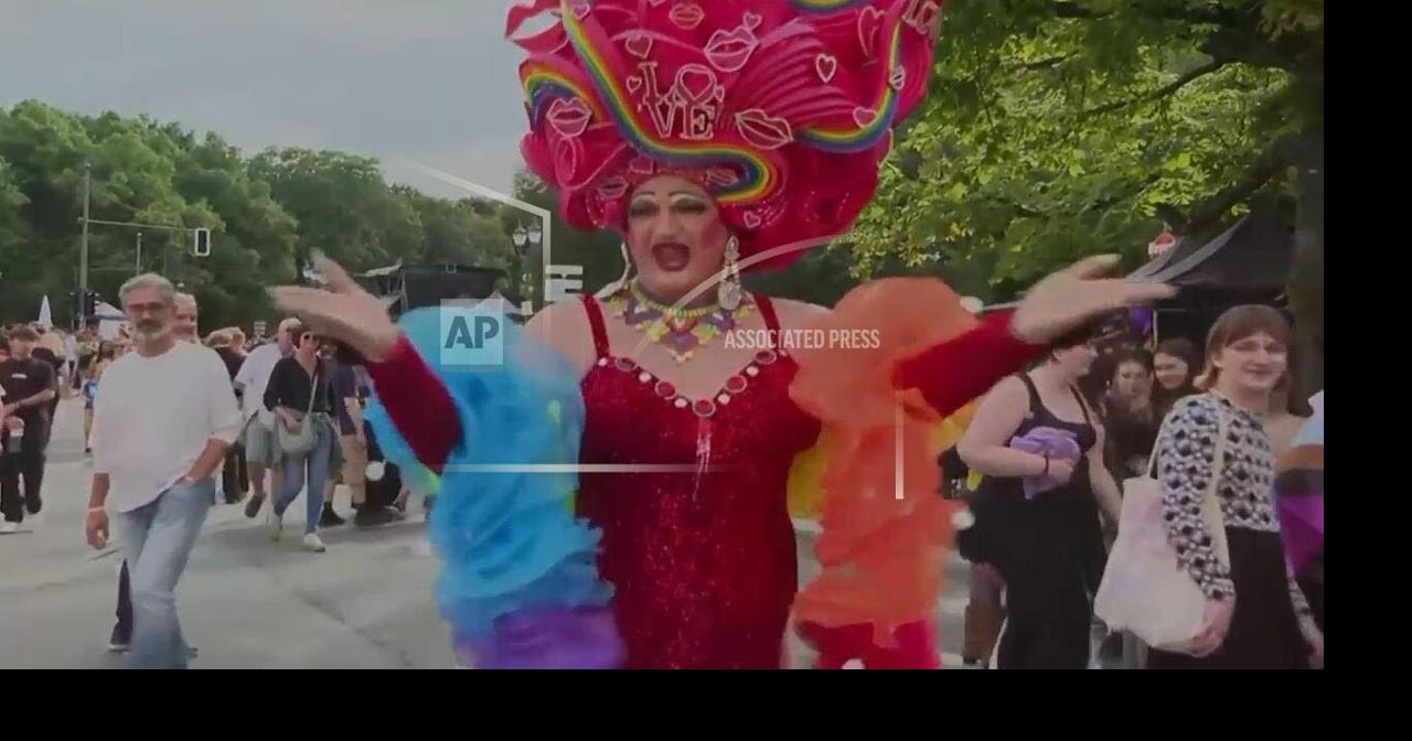 Berlin celebrates Pride parade with techno beats and rainbow flags ...