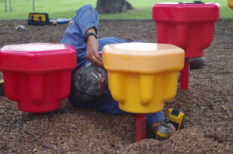 Old equipment from Lawton's Fred Bentley Park will provide play area ...