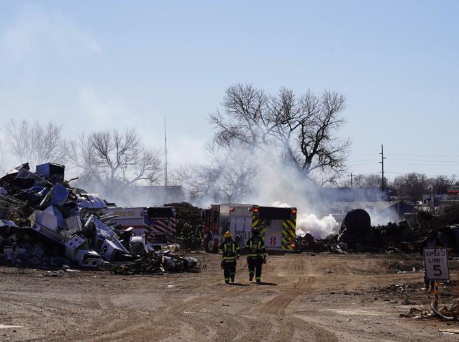 Blaze at scrap yard | News | swoknews.com