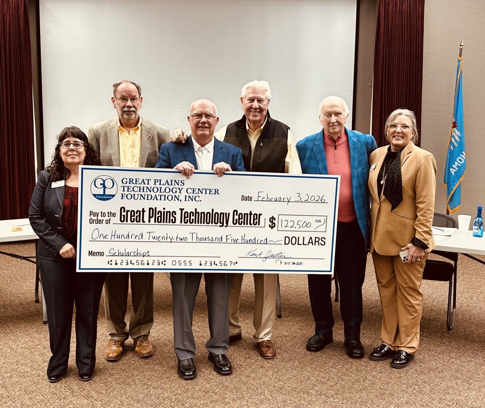 GPTC Foundation presents $122,500 to tech center | Community News ...