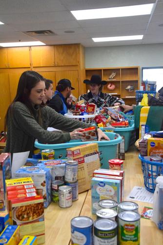 Thanksgiving baskets provided by Lawton FFA students | News | swoknews.com