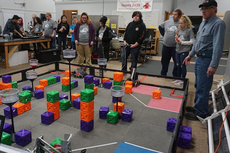 Students from the area met at Great Plains Technology Center for robotics scrimmage | News ...