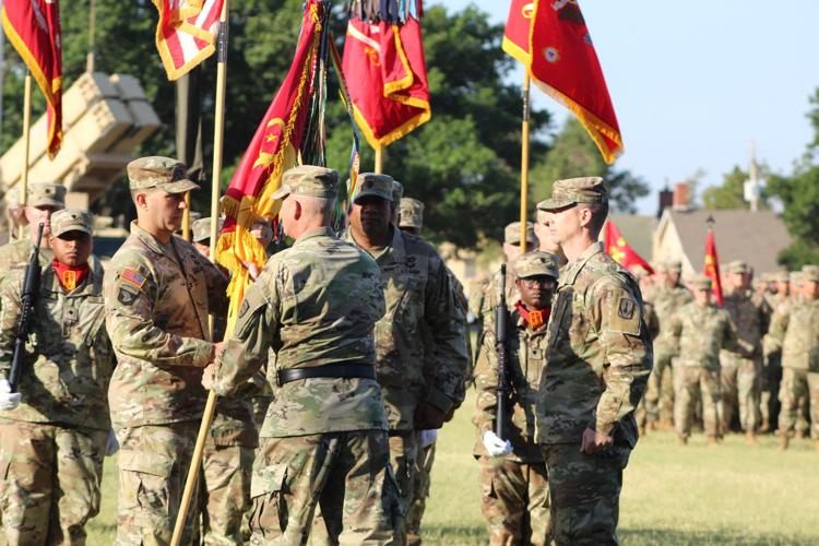 The 31st Air Defense Artillery Brigade welcomes a new commander to Fort ...