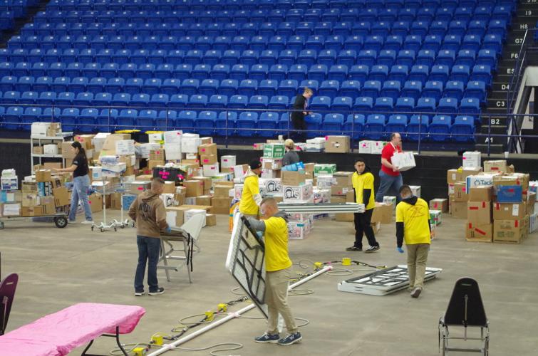 Free dental clinic set up at Great Plains Coliseum in Lawton ...