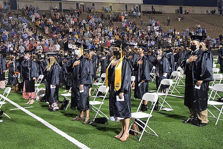 Cameron grads join together for commencement in a most unusual year ...
