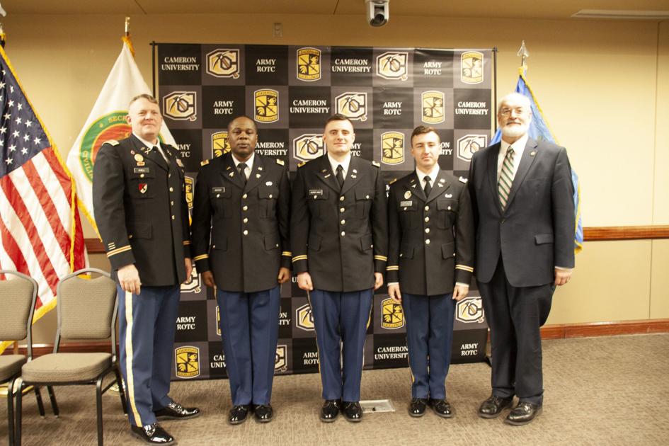Cameron University Army ROTC cadets commissioned as second lieutenants ...