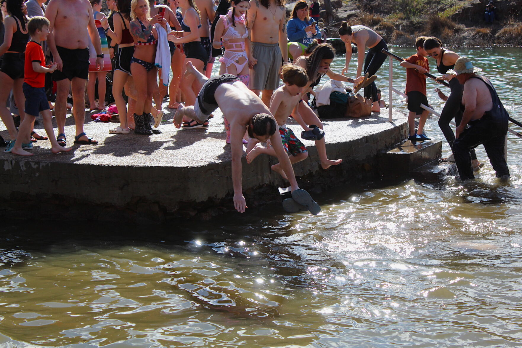 24th Annual Polar Plunge offers a swimming Saturday | News | swoknews.com