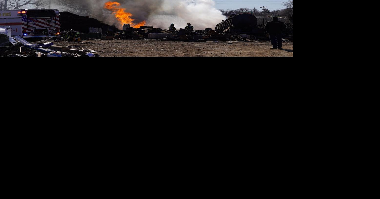 Blaze at scrap yard | News | swoknews.com