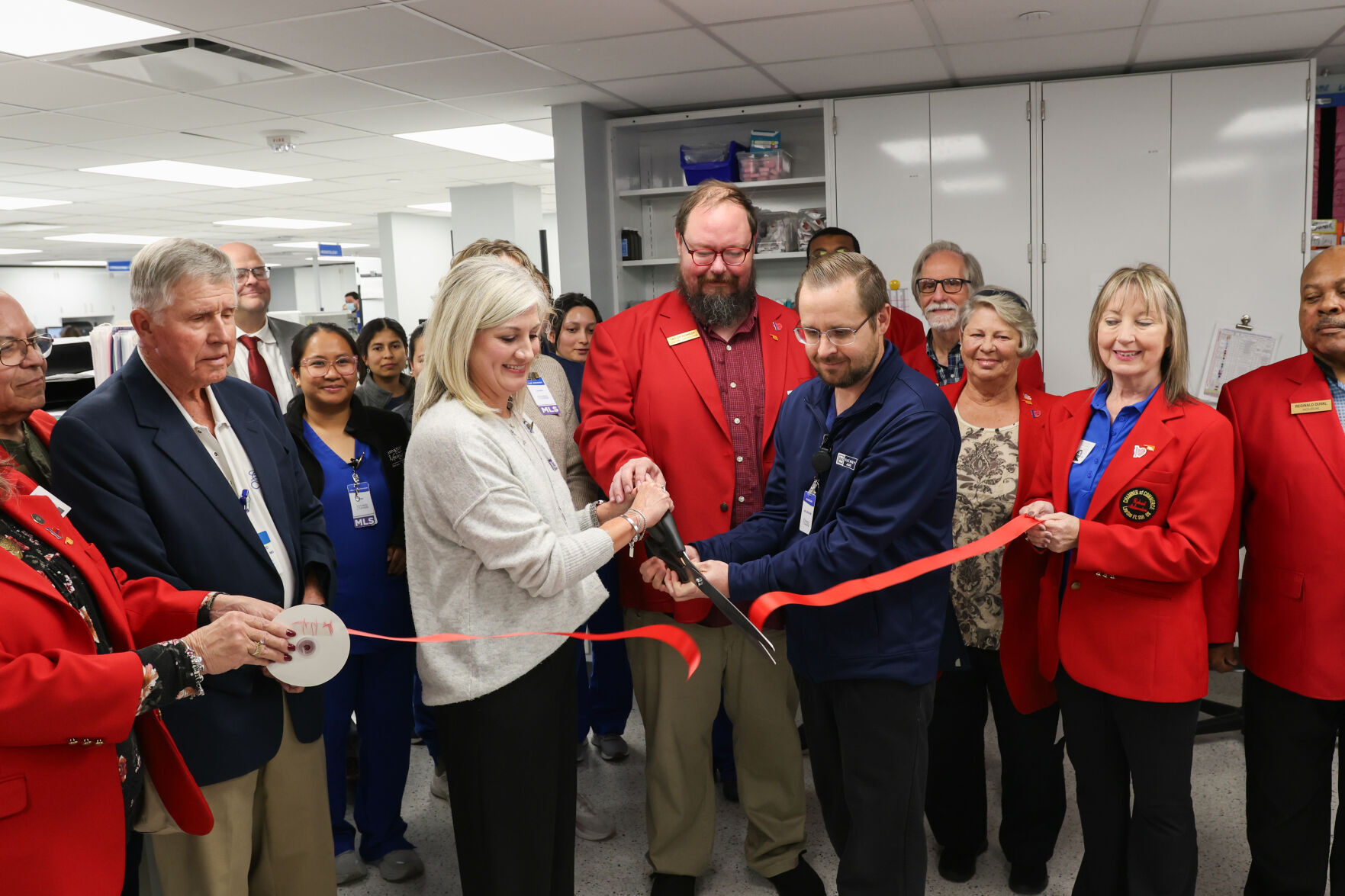 CCMH Lab renovation, expansion ribbon cutting | News | swoknews.com