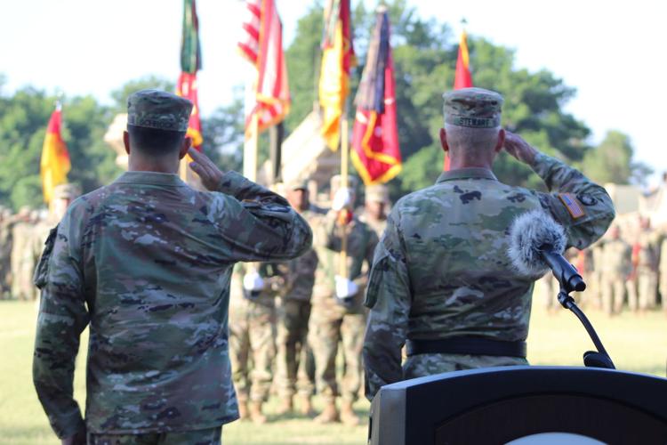 The 31st Air Defense Artillery Brigade welcomes a new commander to Fort ...