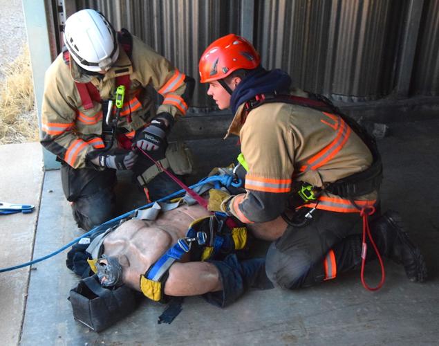 Lawton firefighters train in tight spaces for big rewards | News ...