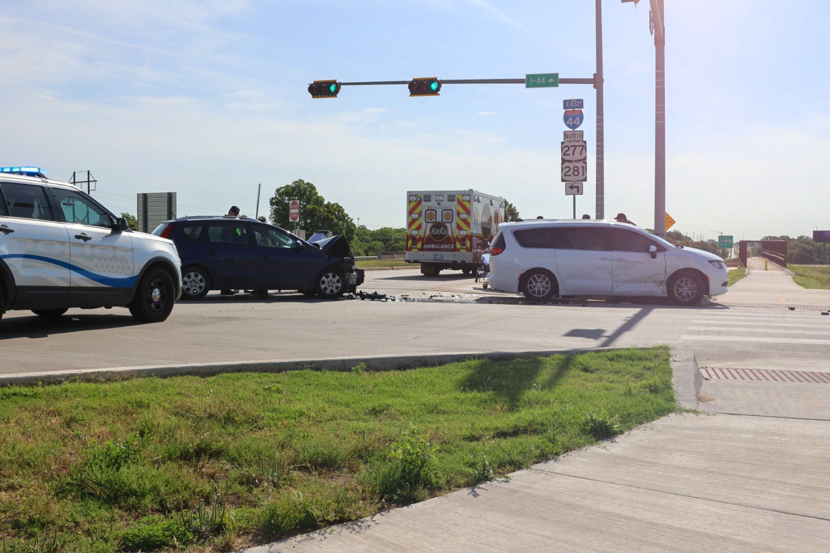 Wreck at East Gore Boulevard and the Interstate 44 on-ramp | News ...