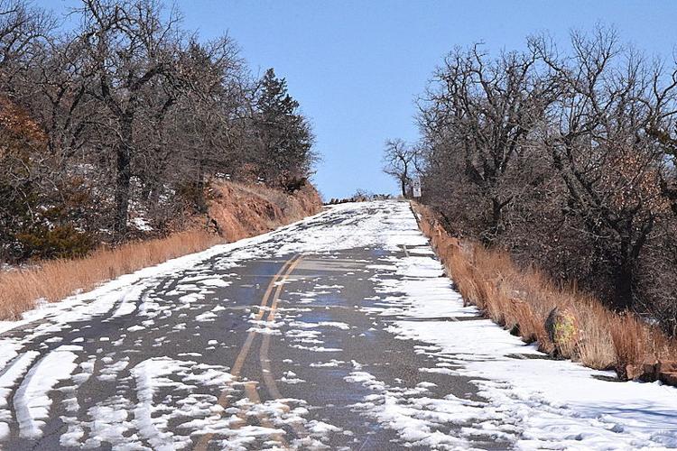 A return to nature in the Wichita Mountains following the snow storm ...