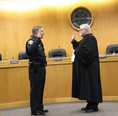 New Duncan Police chief sworn into office | Community News | swoknews.com