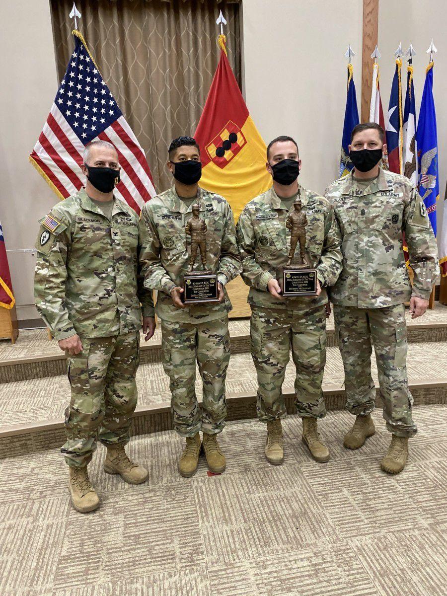 434th Field Artillery Brigade Selects Its Drill Sergeant Of The Year