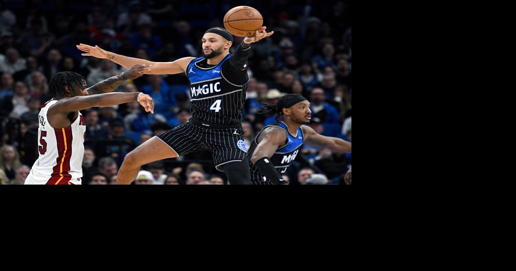 Bane scores 37 to lead the Magic past the Heat 117-108 in the NBA Cup ...