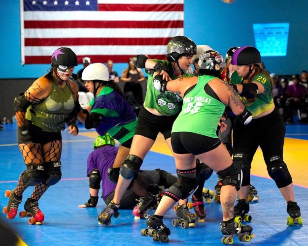 580 Rollergirls: Superheroes vs. Villains | Community News | swoknews.com