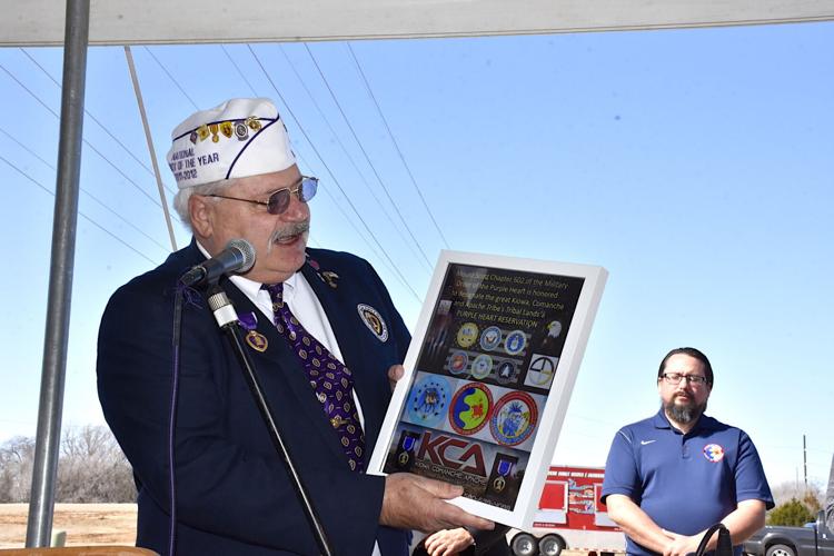 Kiowa Comanche Apache lands recognized as a Purple Heart Reservation ...