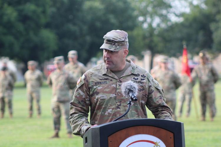 Lt. Col. McManus takes command of 1-40th Field Artillery Battalion ...