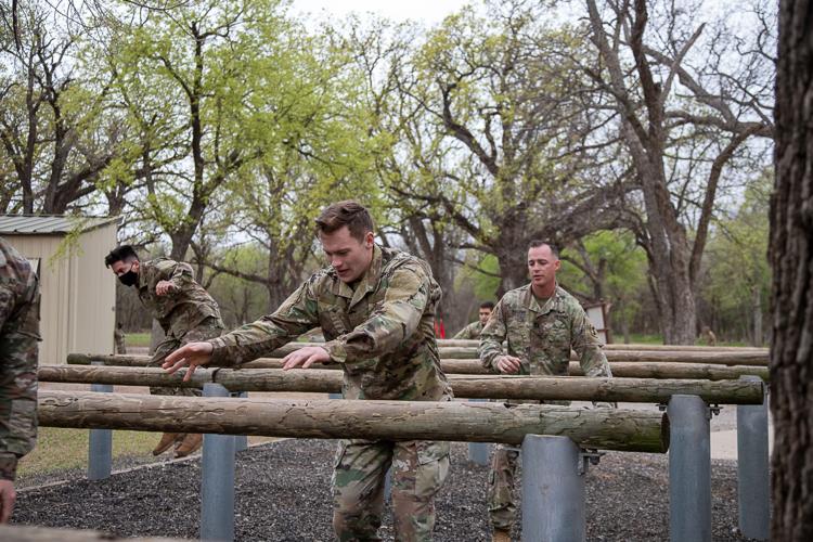 Cameron cadets join Fort Sill trainees on obstacle course | News ...