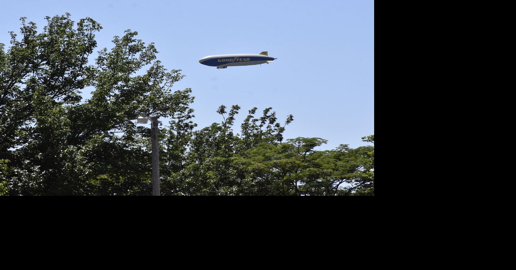 Goodyear celebrates 45 years in Lawton with blimp flyover | News ...
