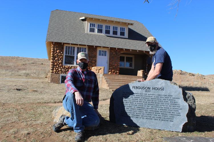 Rock marks completion of Ferguson House project in Wichita Mountains ...