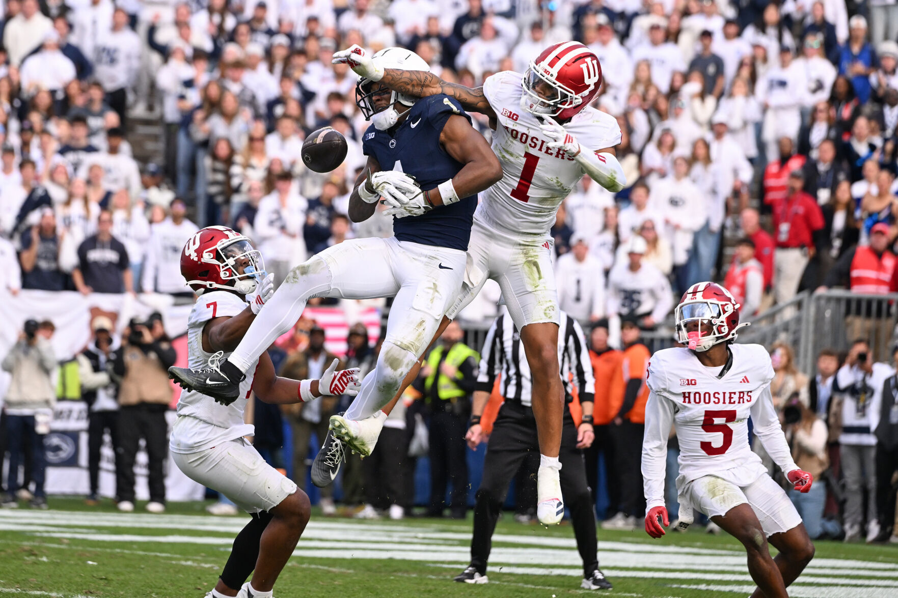 Cooper Jr's toe-tap TD keeps No. 2 Indiana perfect | Sports | swoknews.com