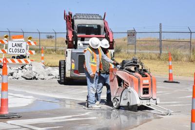 Rogers Lane upgrade restricting left-hand turns for residential side ...