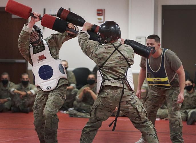 434th FA Brigade brings back pugil stick training | News | swoknews.com