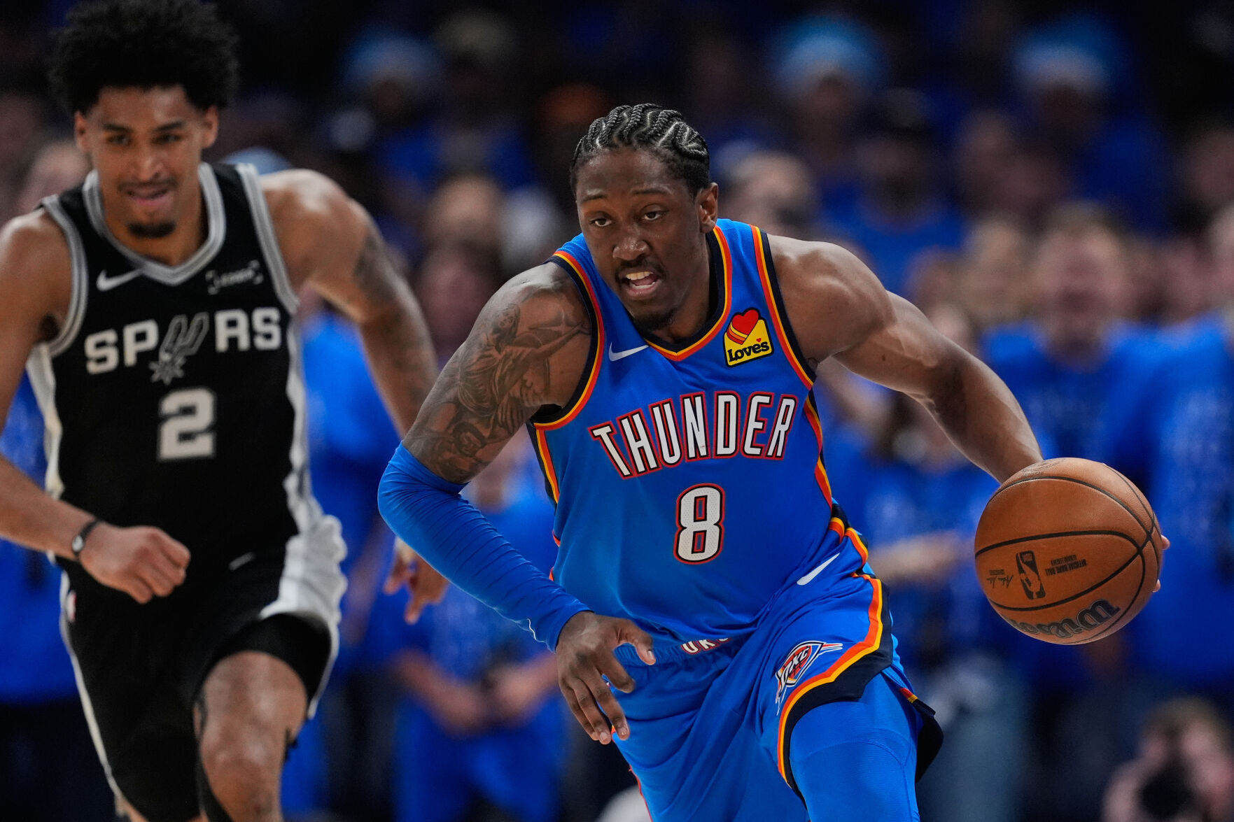 OKC’s Williams, Spurs’ guards listed as questionable for game 3 of ...