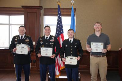 CU honors Army ROTC cadets with awards | News | swoknews.com