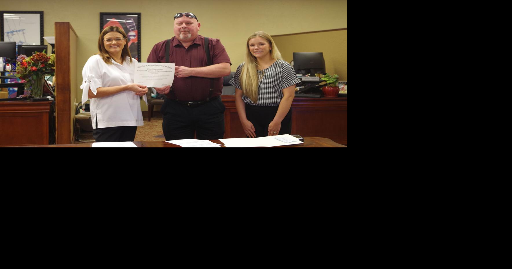 Apprenticeship program giving local manufacturer a new worker, Lawton ...