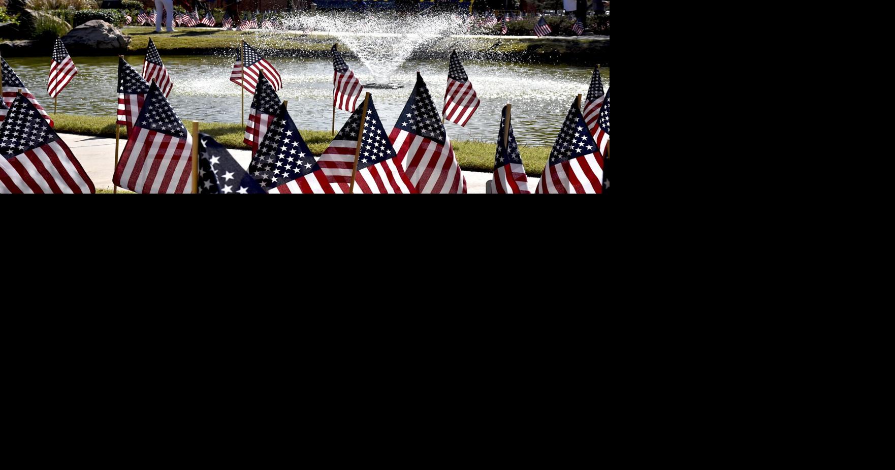 CU displays 7,000 American flags for Veterans Day tribute | News ...