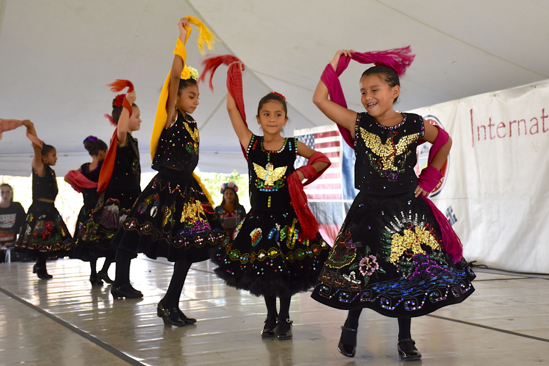 Mexican Folkloric Dancers radiate culture for Hispanic Heritage Month ...