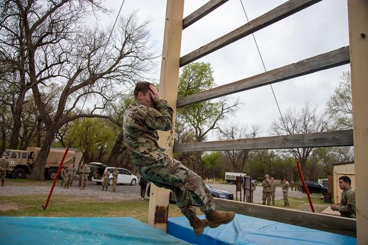 Cameron cadets join Fort Sill trainees on obstacle course | News ...