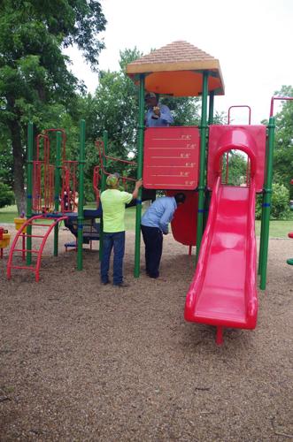 Old equipment from Lawton's Fred Bentley Park will provide play area ...