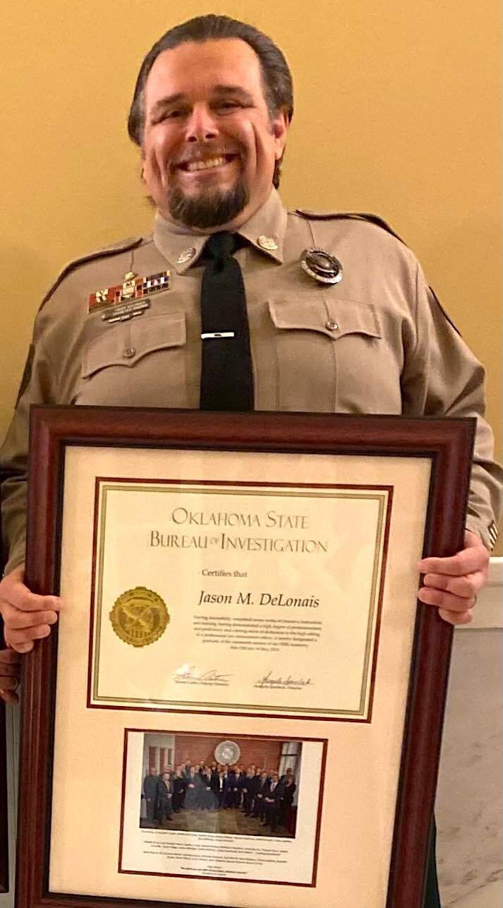 Fletcher police chief graduates OSBI Agents' Academy | News | swoknews.com