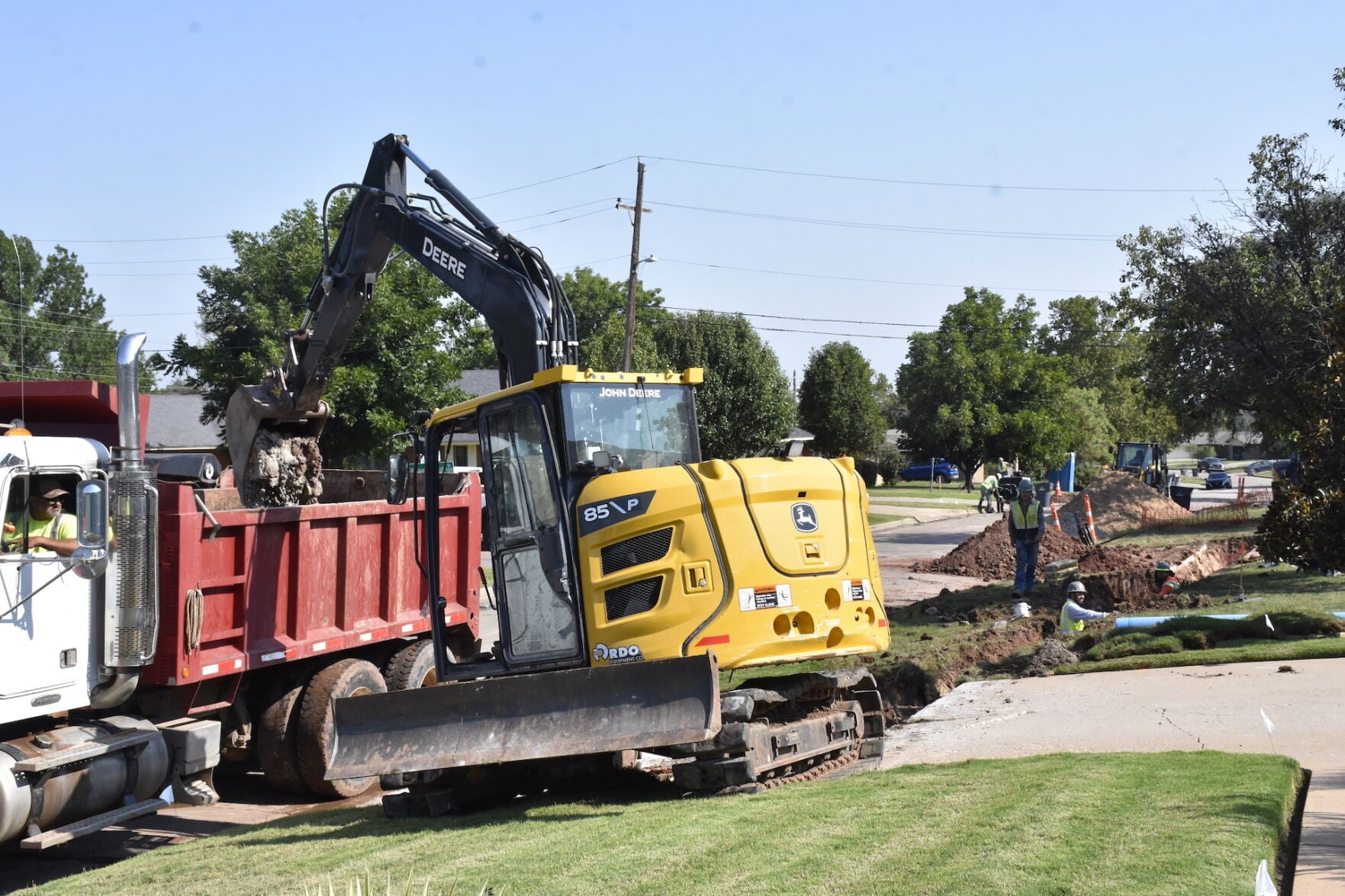 Water line work underway | News | swoknews.com