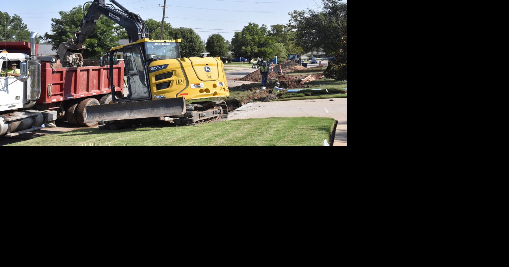 Water line work underway | News | swoknews.com
