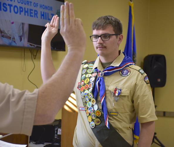 Heart for service guides Hilz to rank of Eagle Scout | Community News ...