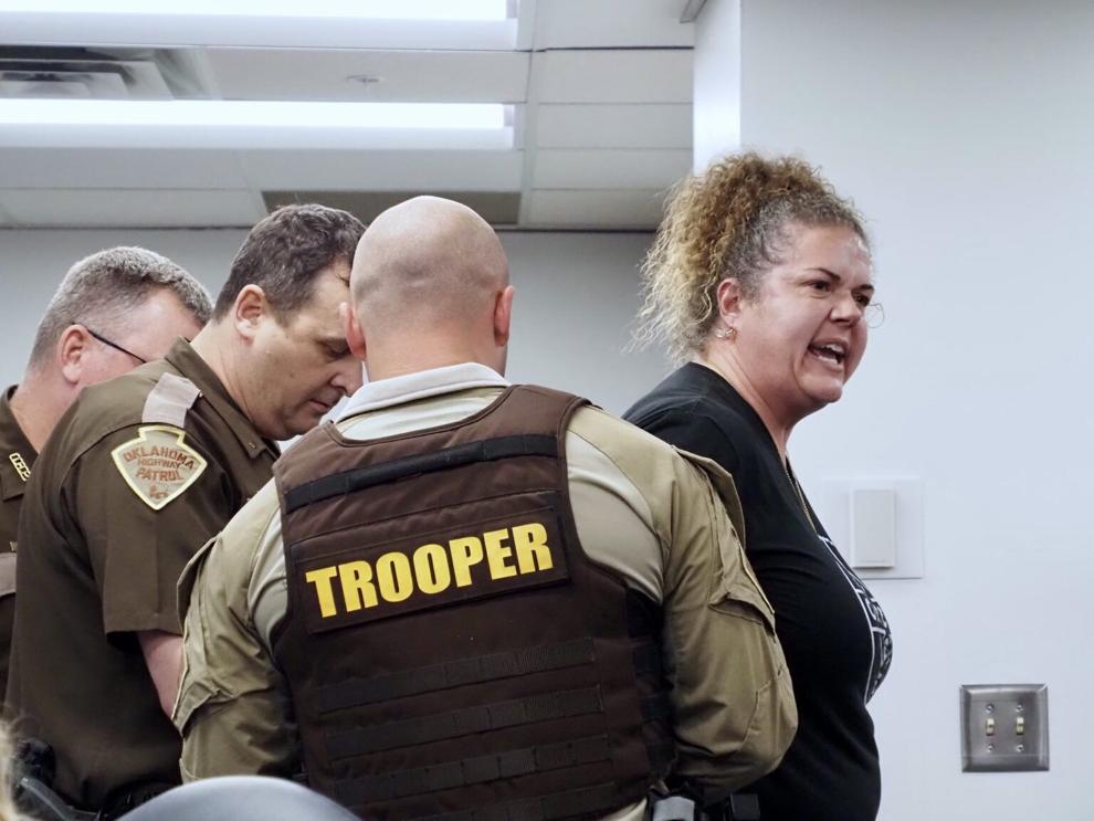 Woman arrested at Oklahoma State Board of Education meeting | Community ...