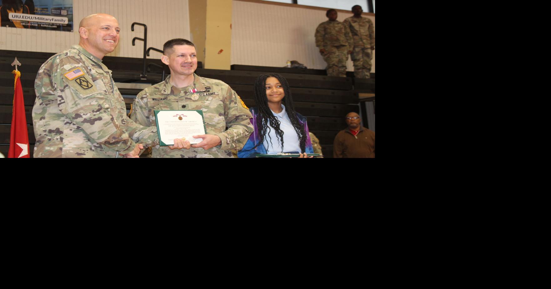 Lt. Col. Williams relinquishes command during formal ceremony | News ...