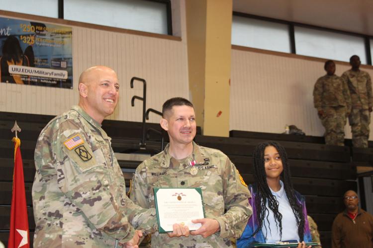 Lt. Col. Williams relinquishes command during formal ceremony | News ...